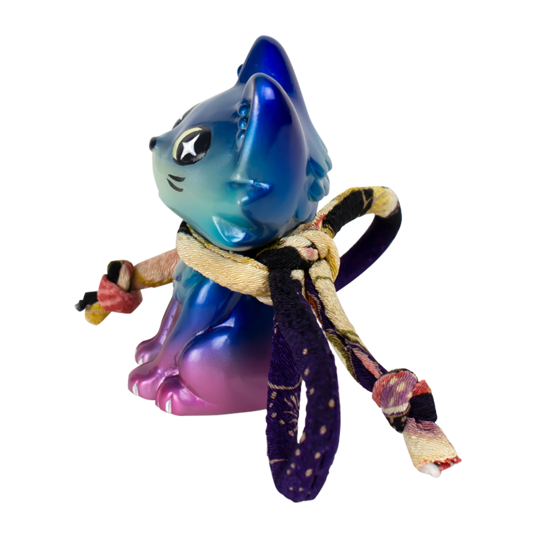 ToyCon PH 2023 Blue Metal Glow Baby Wananeko By Javier Jimenez toycon-ph-2023-blue-metal-glow-baby-wananeko-by-javier-jimenez