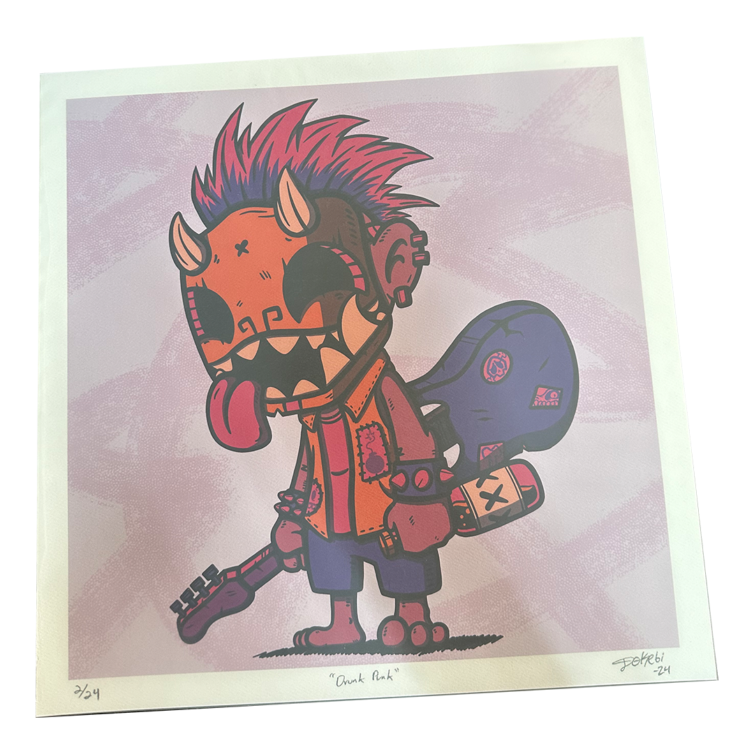 “Drunk Punk” by Chris Dokebi – Stormy Vault